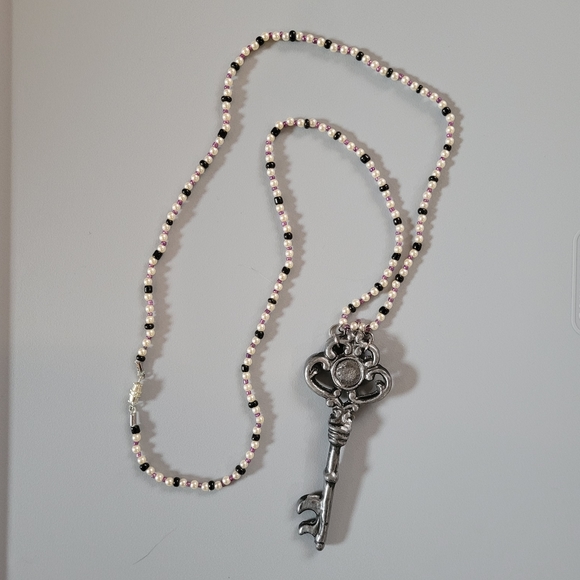 Hand Crafted | Jewelry | Handmade Oversized Key Pendant Necklace On ...